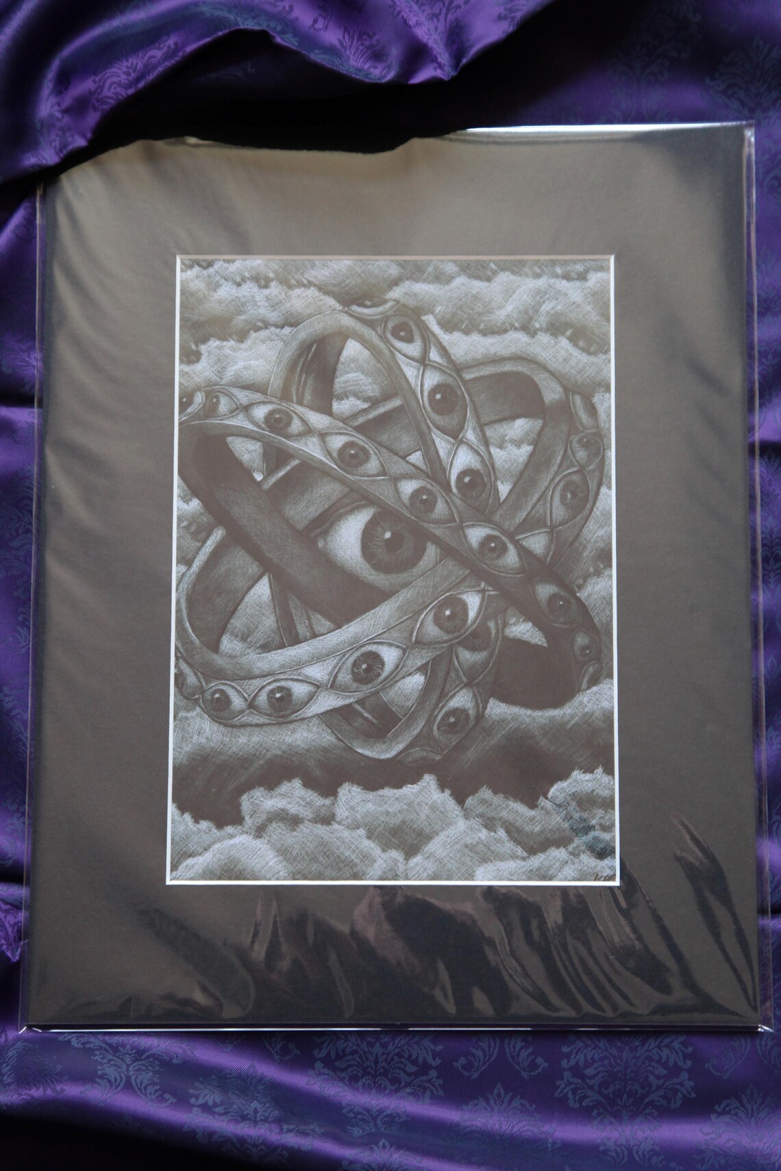 Ophanim, Biblically Accurate Angel, Limited Edition Mounted Fine Art ...