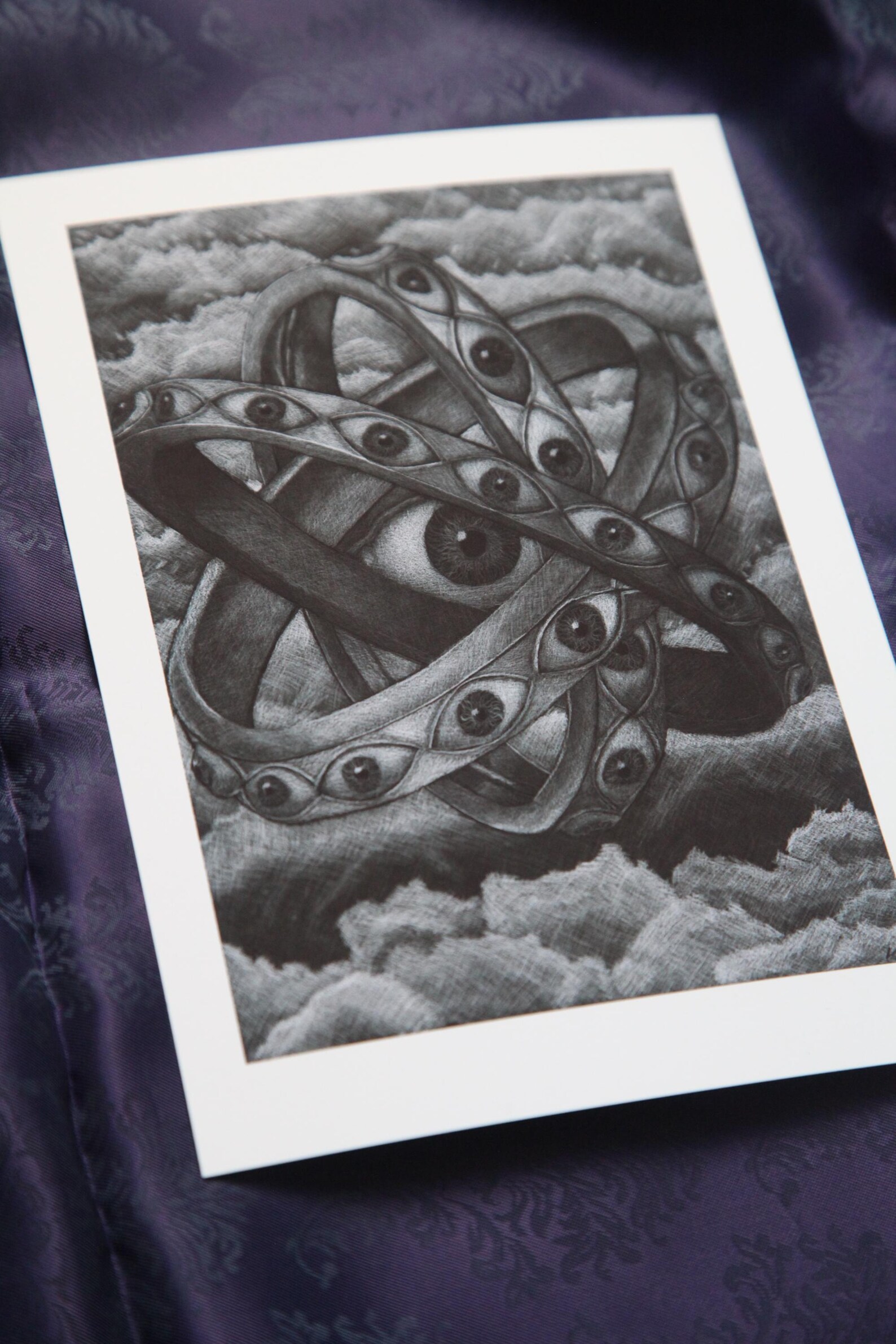 Ophanim, Biblically Accurate Angel, Limited Edition Mounted Fine Art ...