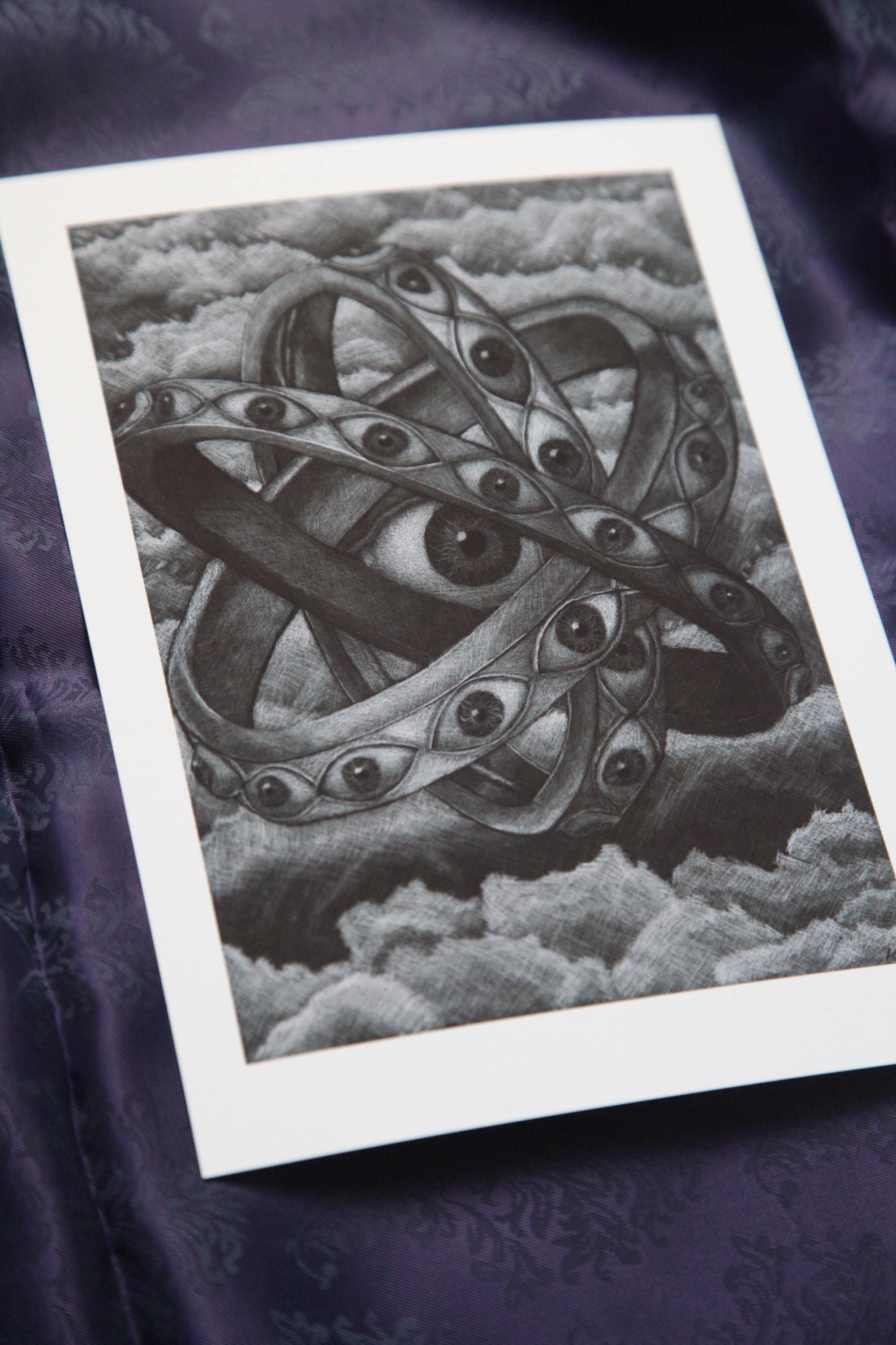 Ophanim, Biblically Accurate Angel, Limited Edition Mounted Fine Art ...