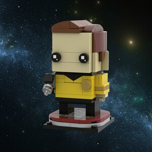 Custom Starship Captain Brickheadz - Etsy