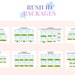 Rush ID and Packages Drag & Drop Template - Etsy