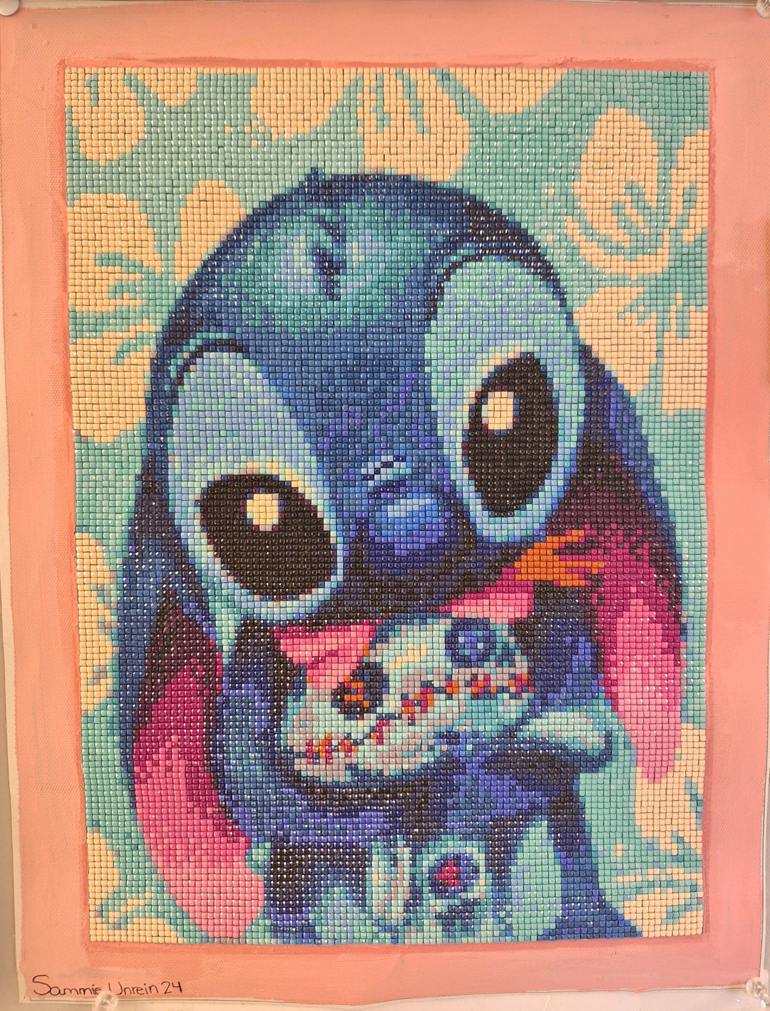Completed Stitch Diamond Painting - Etsy