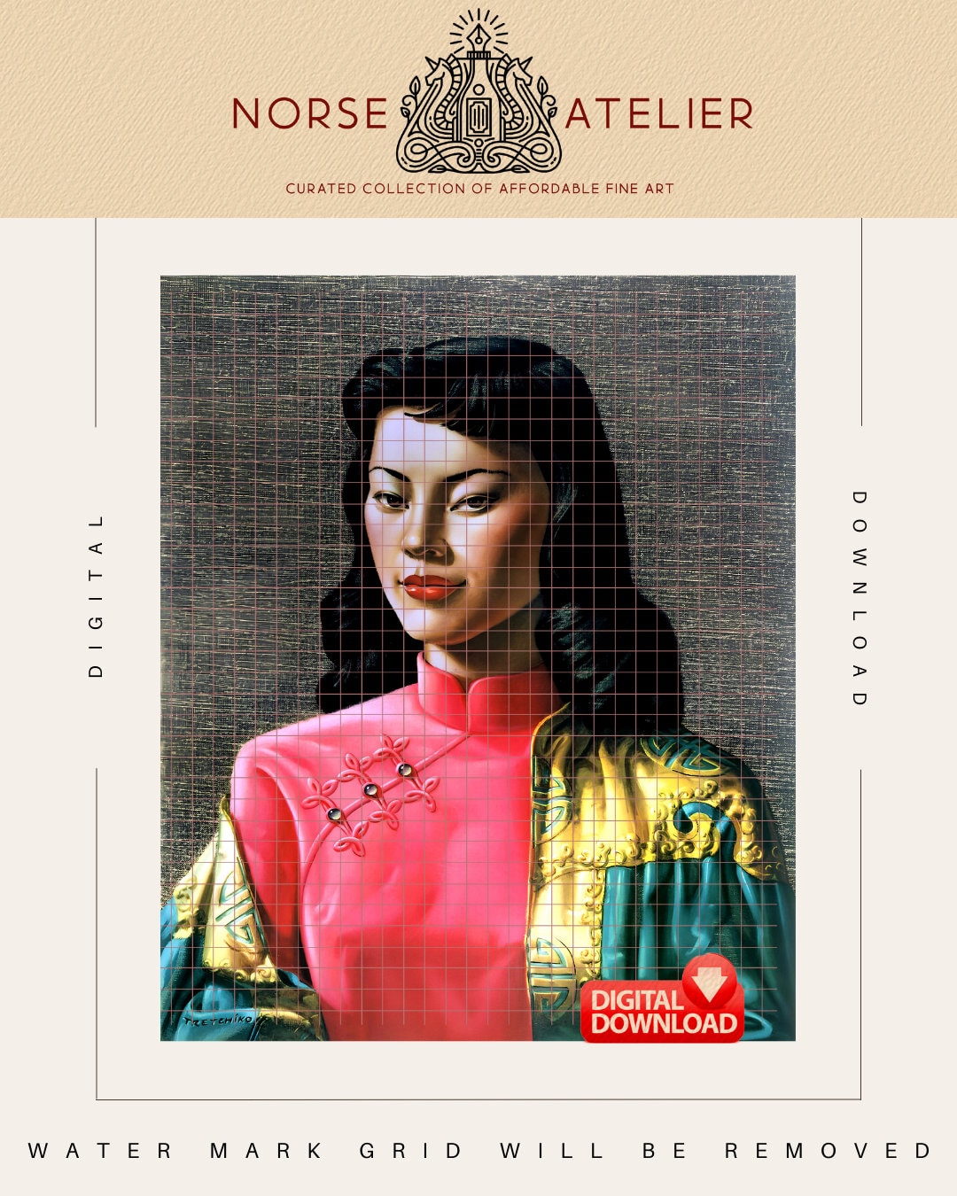 Miss Wong L | Mid Century Girl - Tretchikoff Lynch Shabner Vintage ...