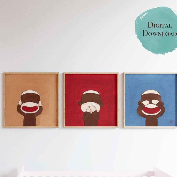 Sock Monkey Nursery - Etsy