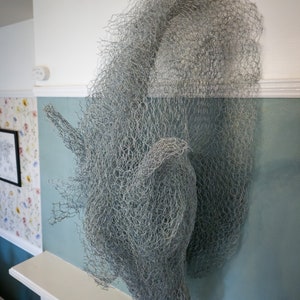 Wire Horse Head Sculpture - Stalliana - Etsy