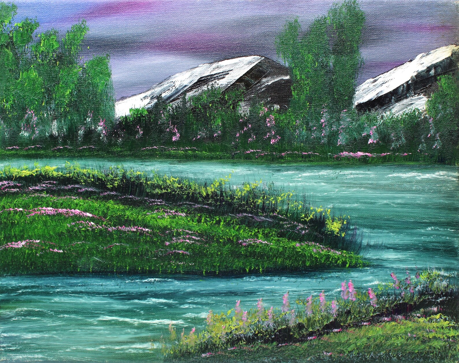 Original Oil Painting, 11 X 14 Landscape Painting - Etsy