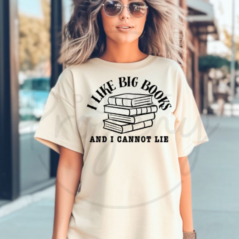 I Like Big Books SVG - Etsy