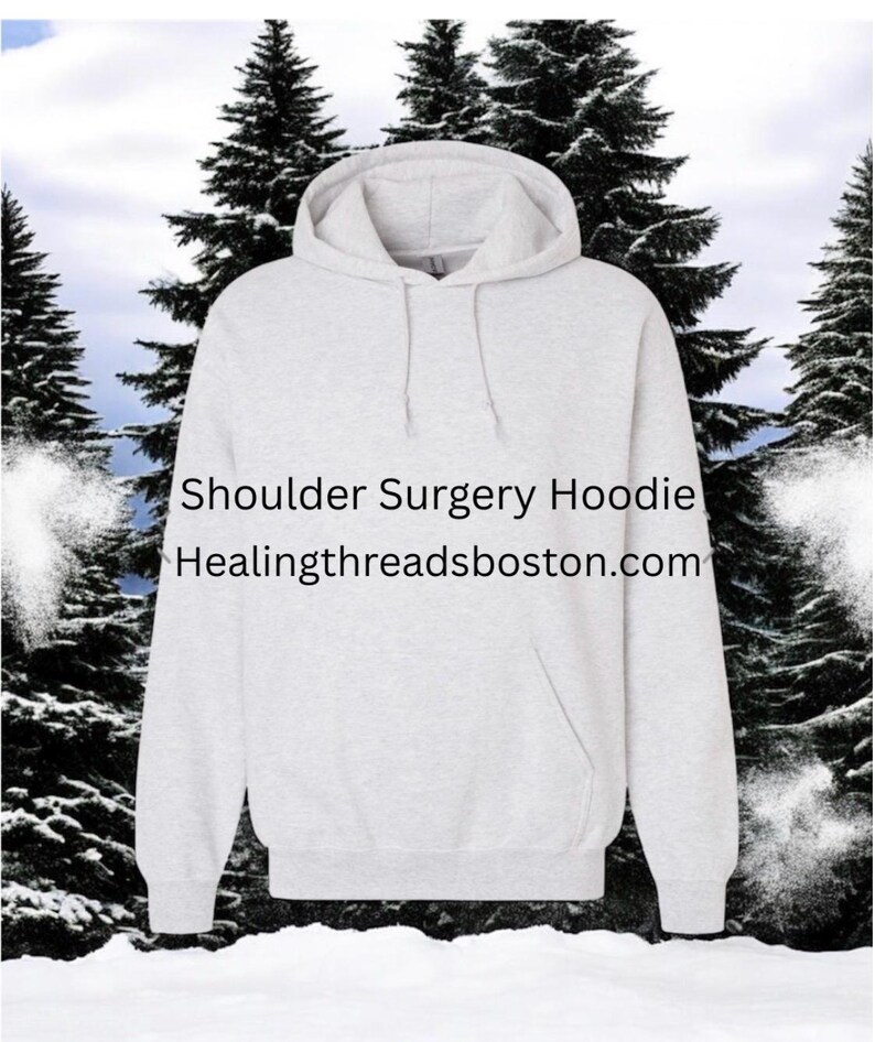 Shoulder Surgery Hoodie: Snap Closure, Easy Dressing • What to Wear ...