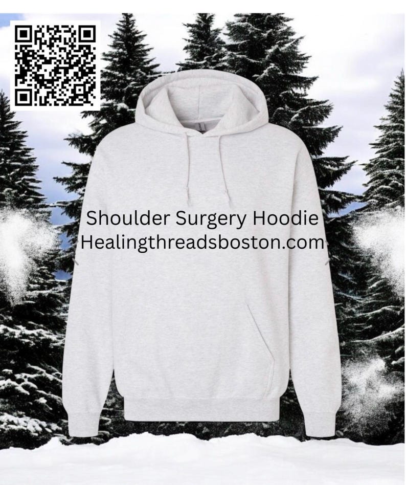 Shoulder Surgery Hoodie: Snap Closure, Easy Dressing • What to Wear ...