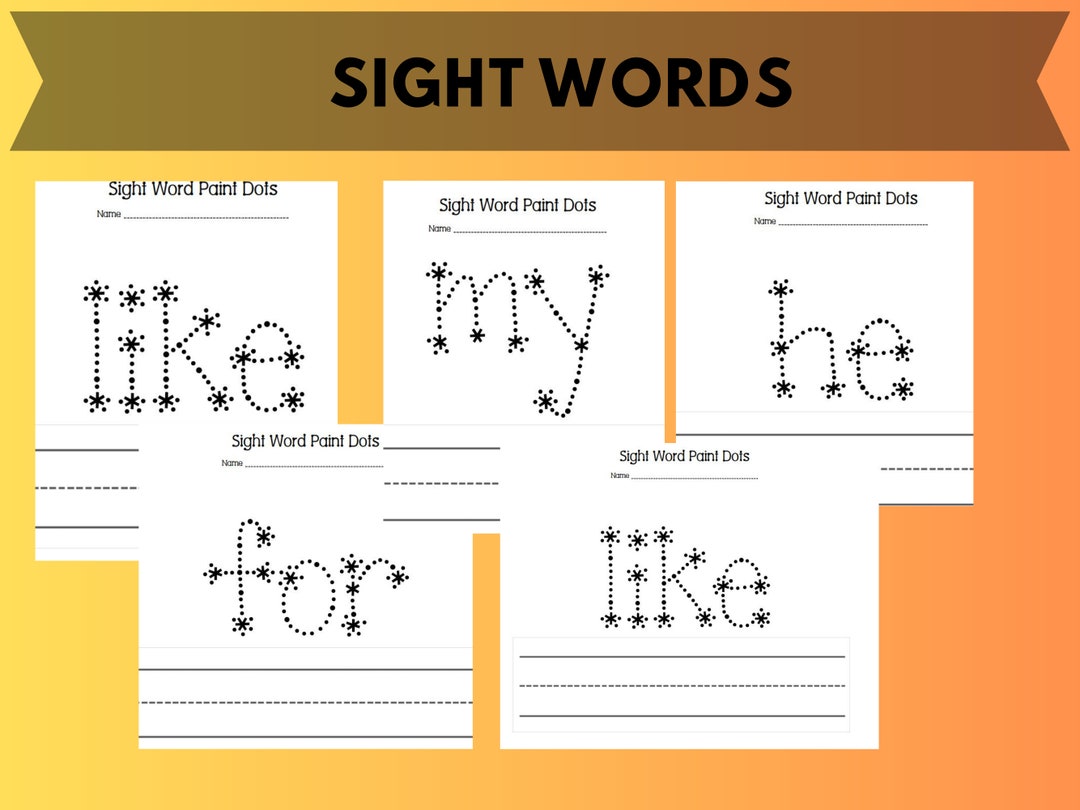 Sight Words beginner Reader, Sight Words, Pre-k, Kindergarten, Early ...