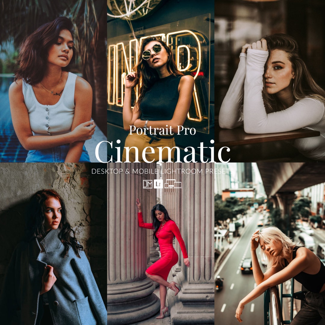 Portrait Pro - Cinematic Presets Collection (inc Free Retro Presets ...