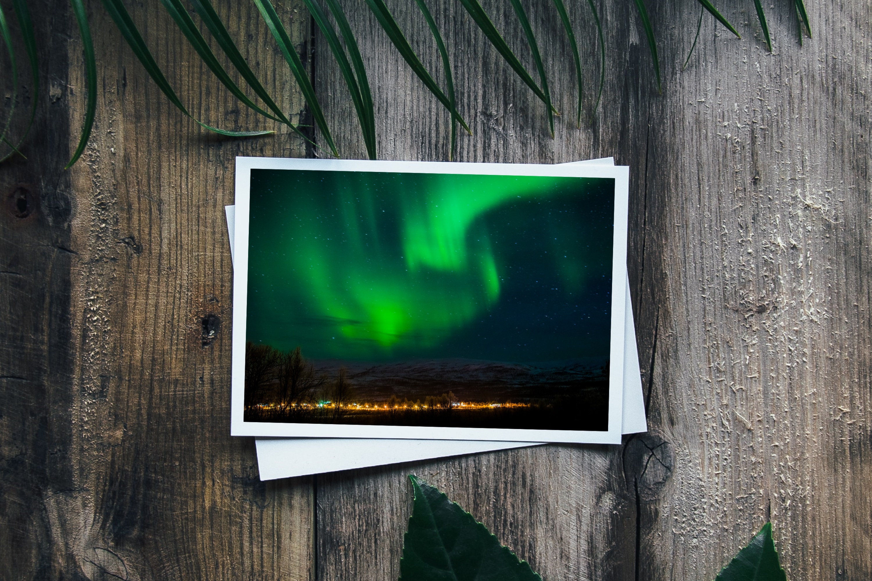 Northern Lights Wall Art, Tromso Print Poster for Home Decor, Aurora ...