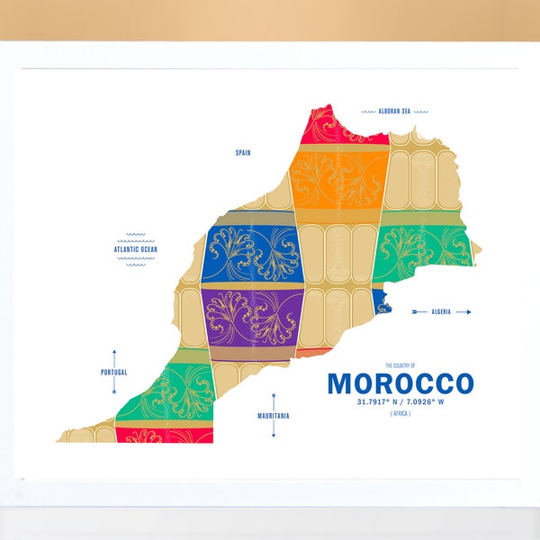 Orange Moroccan - Etsy