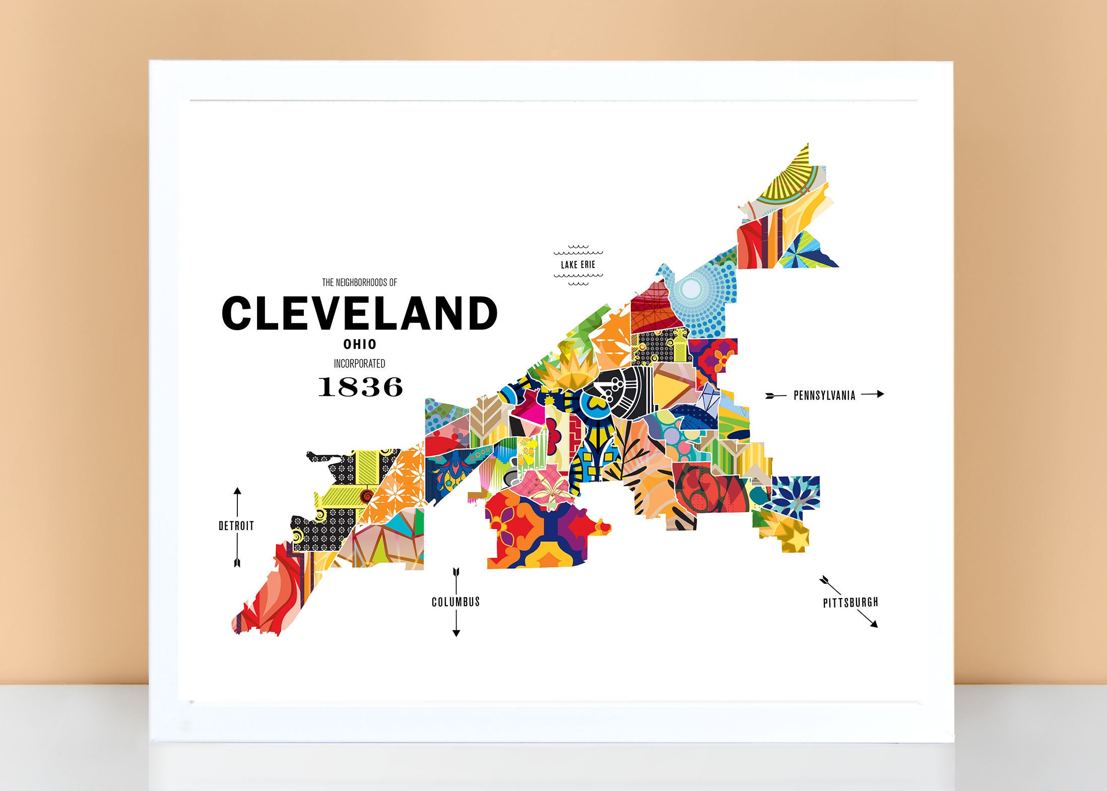 Cleveland Ohio Map