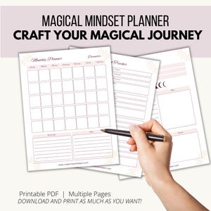 Magical Mindset Planner - Etsy