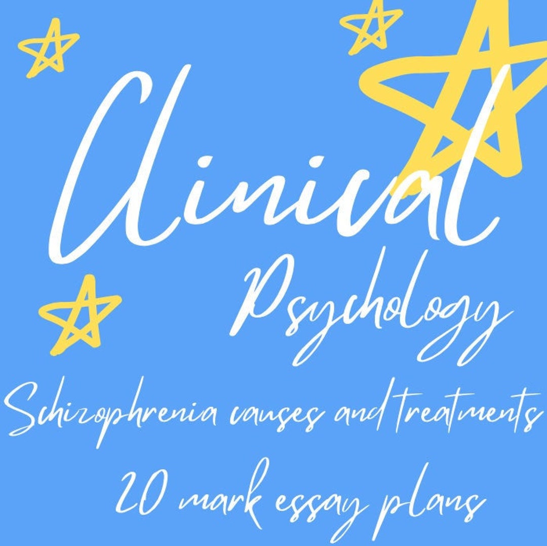 Edexcel A-level Psychology Causes and Treatments of Sz - Etsy