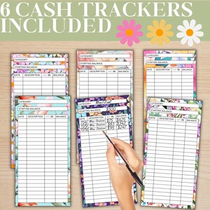 Cash Stuffing Tracker Printable Debt Payoff Planner Savings PDF ...