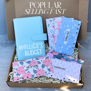Personalized Money Organizer Budget System Cash Envelope Tracking Kit ...