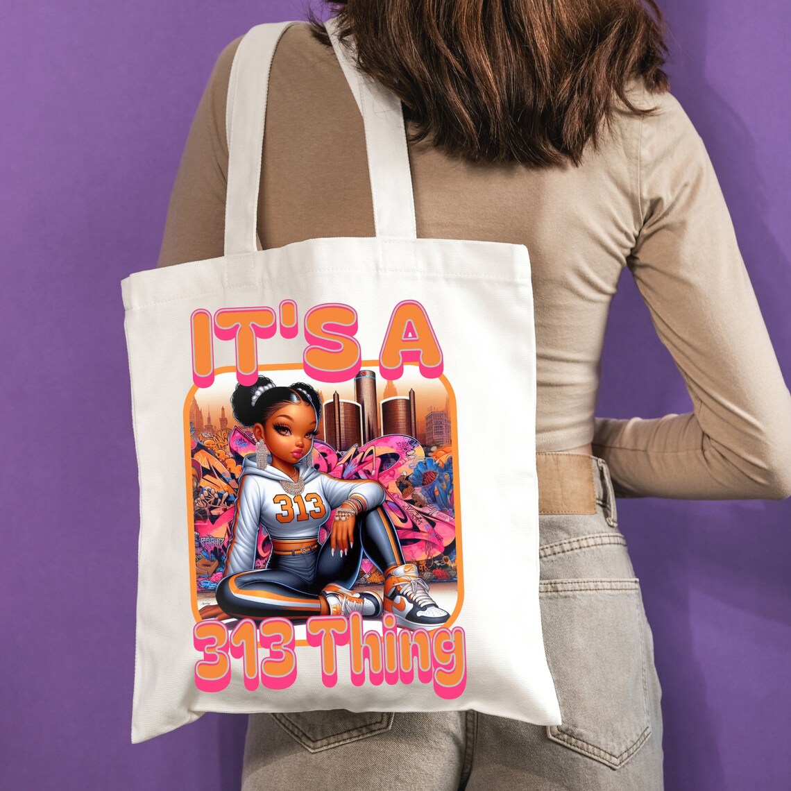 Detroit 313 PNG: Urban Chic Graffiti Design (digital Download) - Etsy