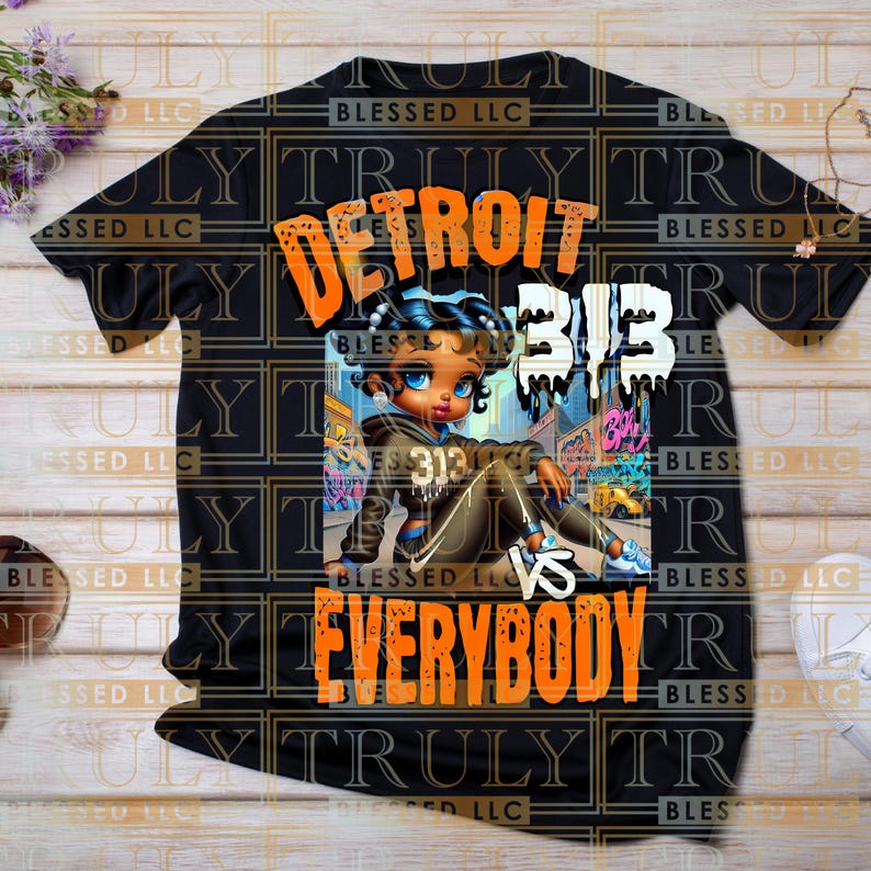 Detroit 313 Vs Everybody PNG: Urban Graffiti Art (digital Download) - Etsy