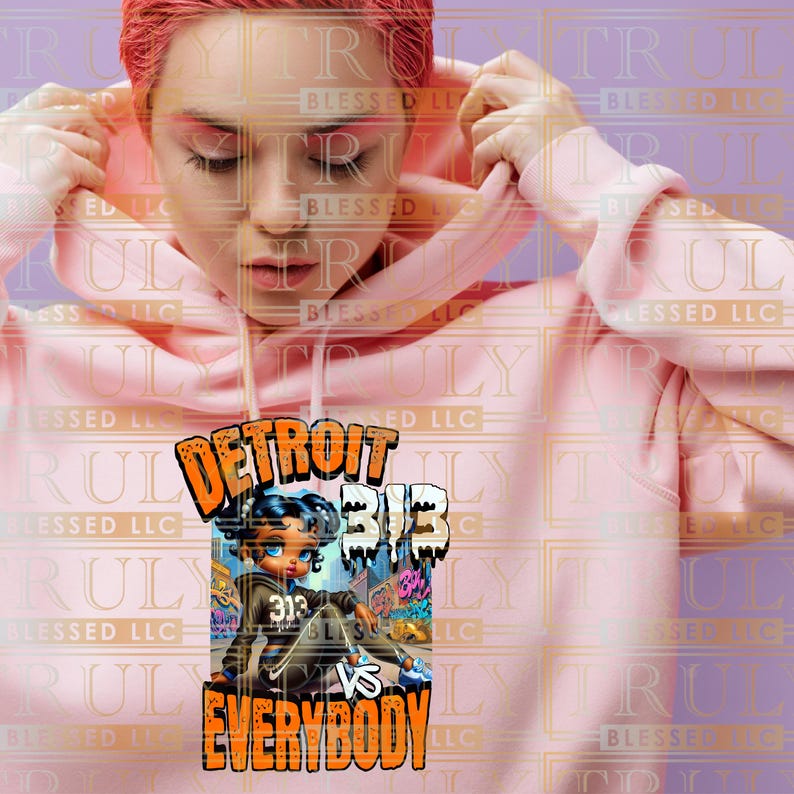 Detroit 313 Vs Everybody PNG: Urban Graffiti Art (digital Download) - Etsy