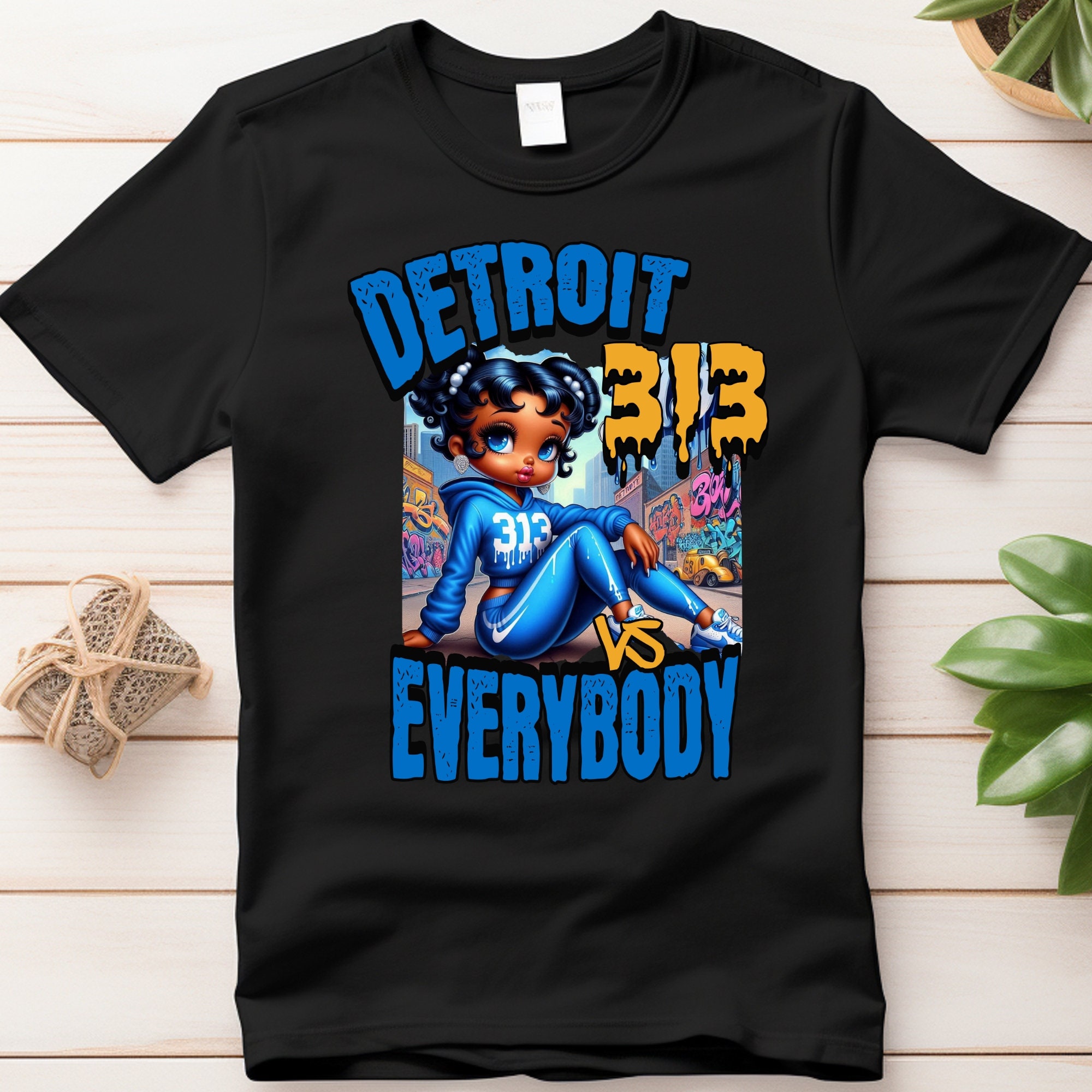 Detroit Pride PNG: Urban Chic 313 Vs Everybody (digital Download) - Etsy