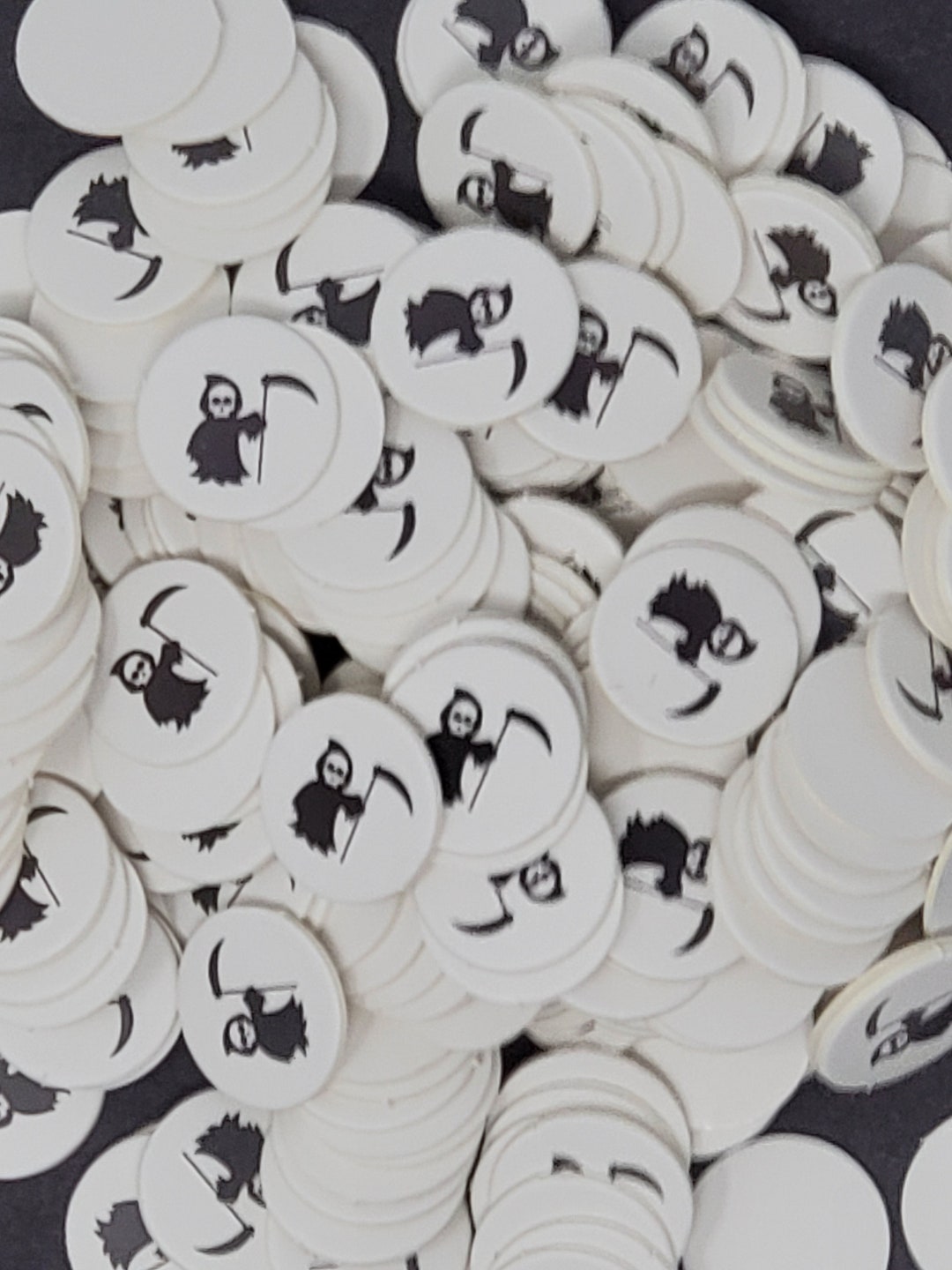 12 Gauge Custom Graphic Overshot Card - Grimm, 250 Pieces - Etsy