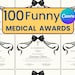 Funny Employee Award Certificates – Editable Templates for Workplace ...