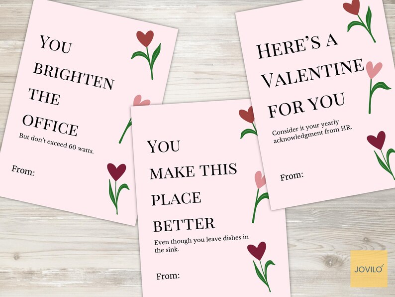 Funny HR Valentine Cards | Printable Office Valentine Card for ...