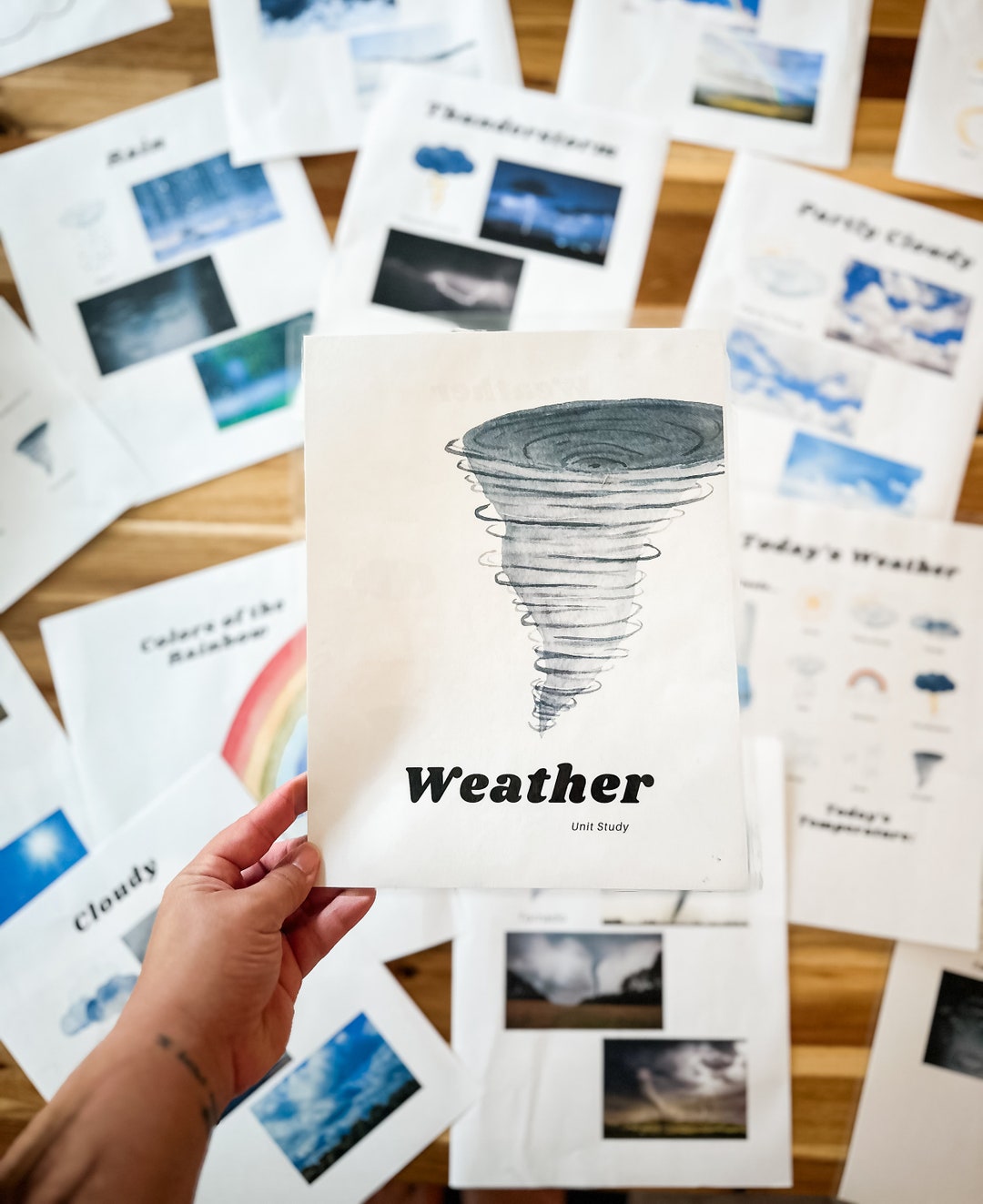 Weather Unit Study Homeschool Pre-k - Etsy