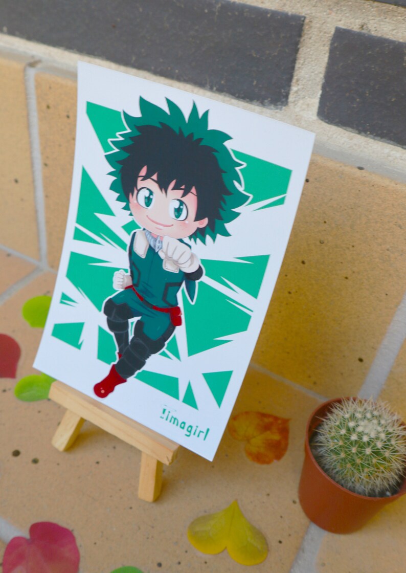 LUFFY Midoriya Naruto Goku ILLUSTRATION Sheet PHOTO Hunterxhunter Goku ...