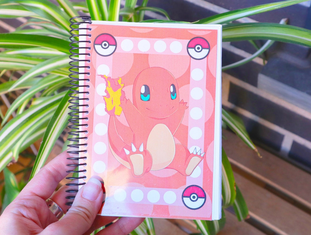 Charmander AGENDA NOTEBOOK Pokémon Bulbasur Candela Red Team POKEMON Go ...