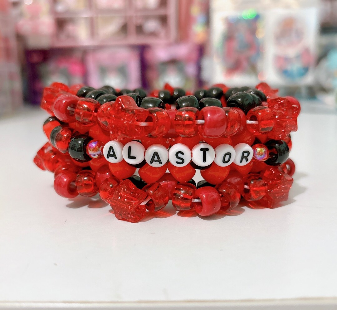 Hazbin Hotel/helluva Boss Character Kandi Cuffs - Etsy