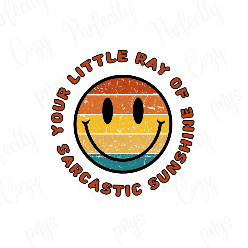 Ray of Sunshine Png, Sunshine Png, Retro Png, Sarcastic Png, Smiley ...
