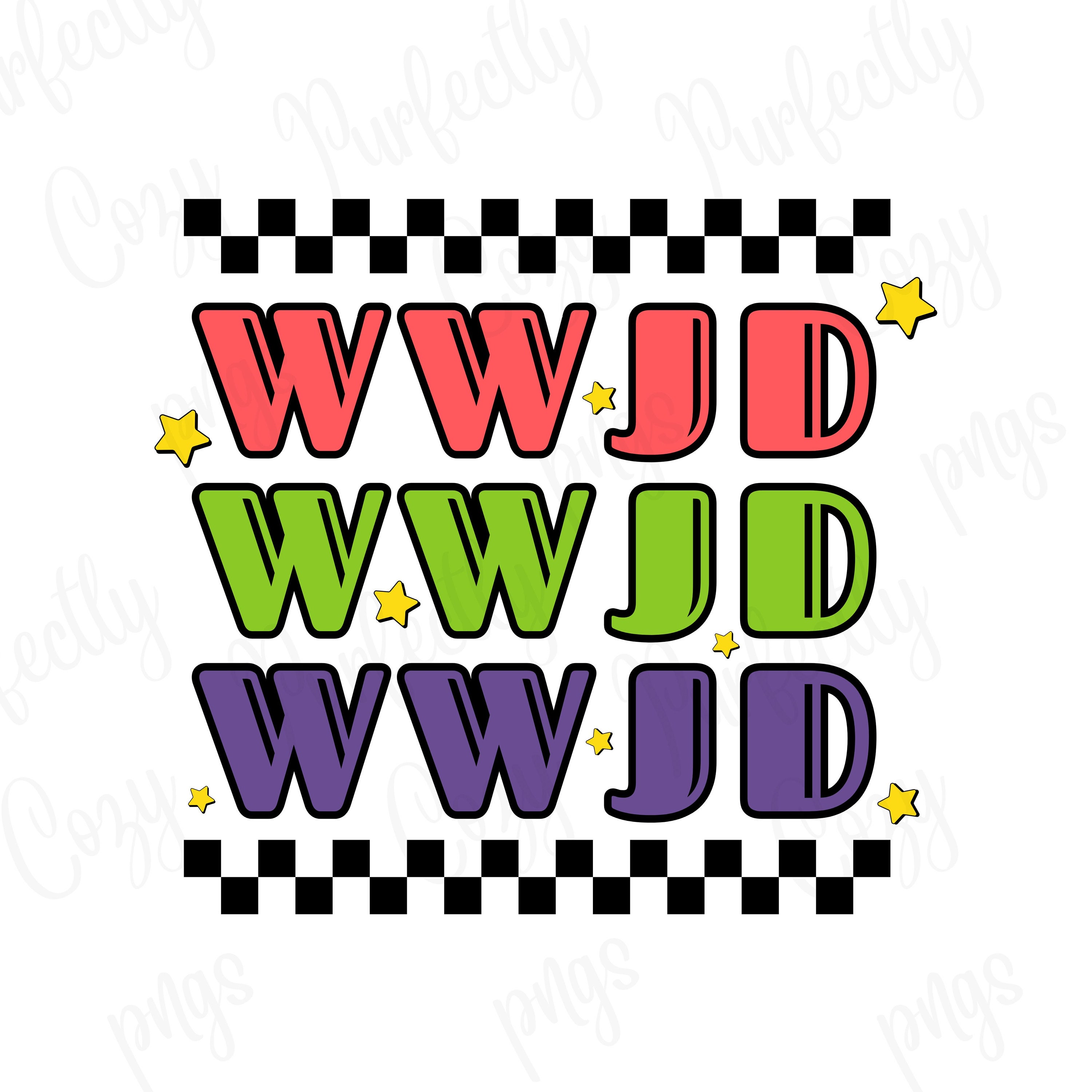 WWJD Png, Christian Png, Png Designs, Sublimation, Heat Transfers ...