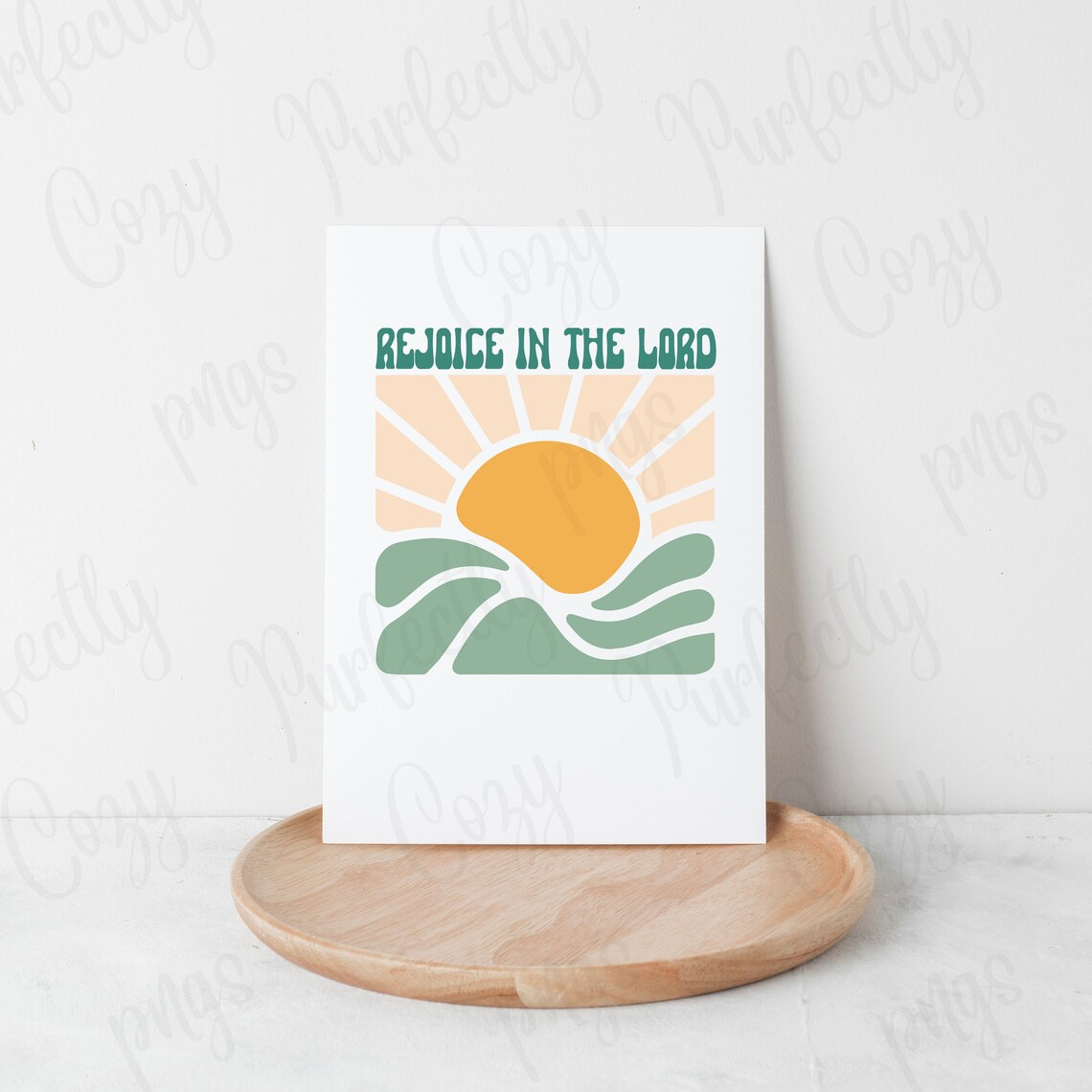 Rejoice in the Lord, Png Design, Png Download, Transparent Design ...