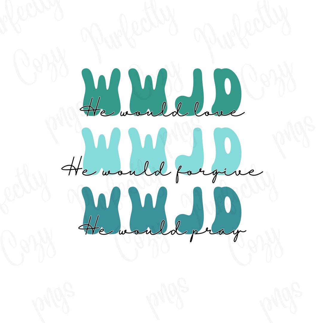 WWJD, Jesus Png, Christian Png, Christian Download, Transparent Designs ...