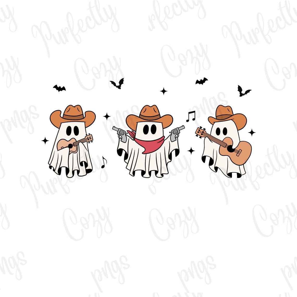 Ghost Cowboys, Country Cowboys, Country Ghosts, Cute Halloween, Ghosts ...