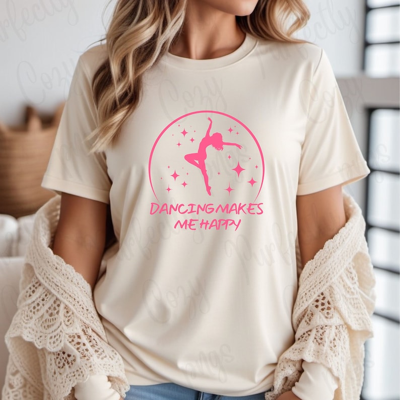 Dancing Makes Me Happy, Png Design, Dancing Png, Dancing Girl, Png ...