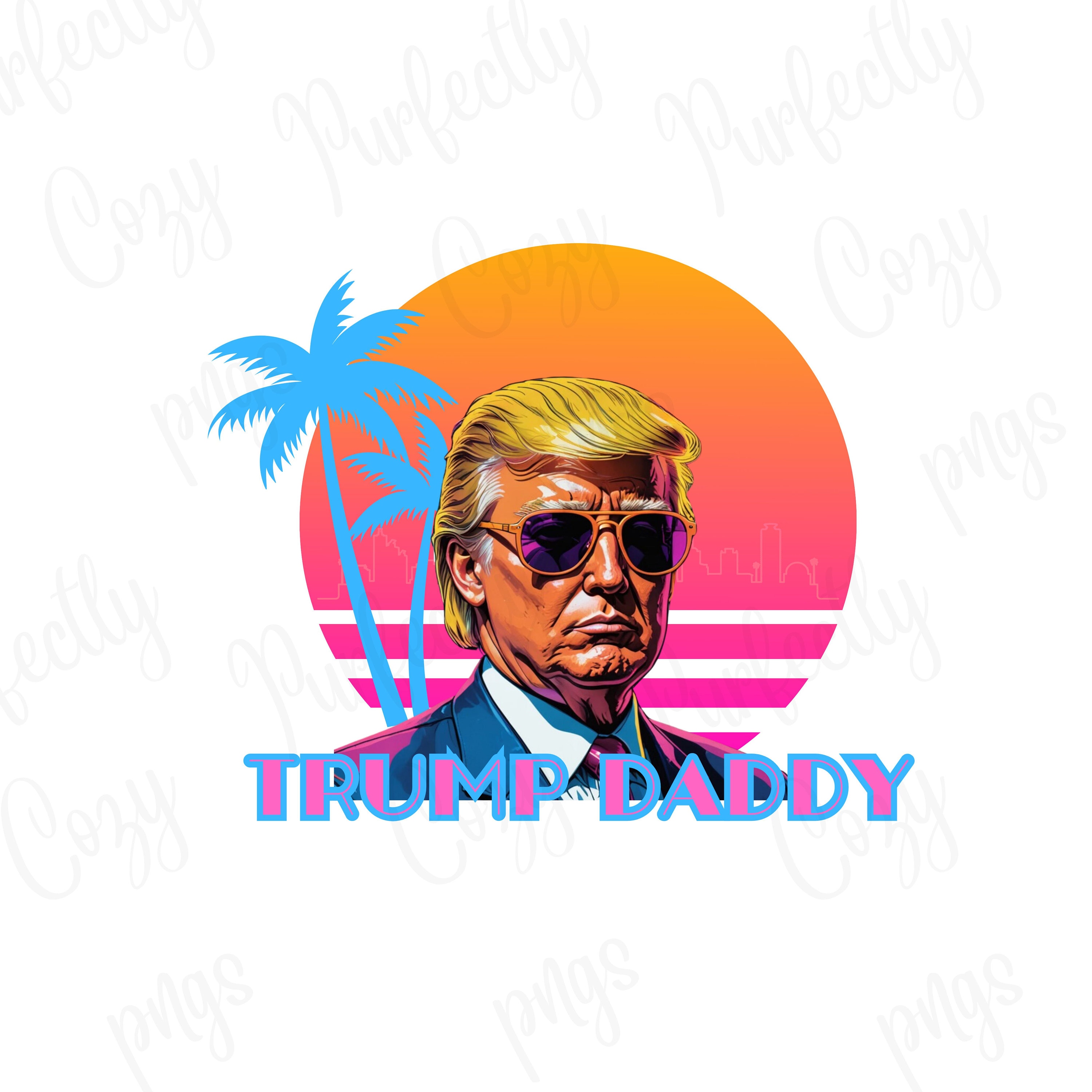 Original Design, Trump Png, Png Design, Miami, Maga, Sublimation, Heat ...