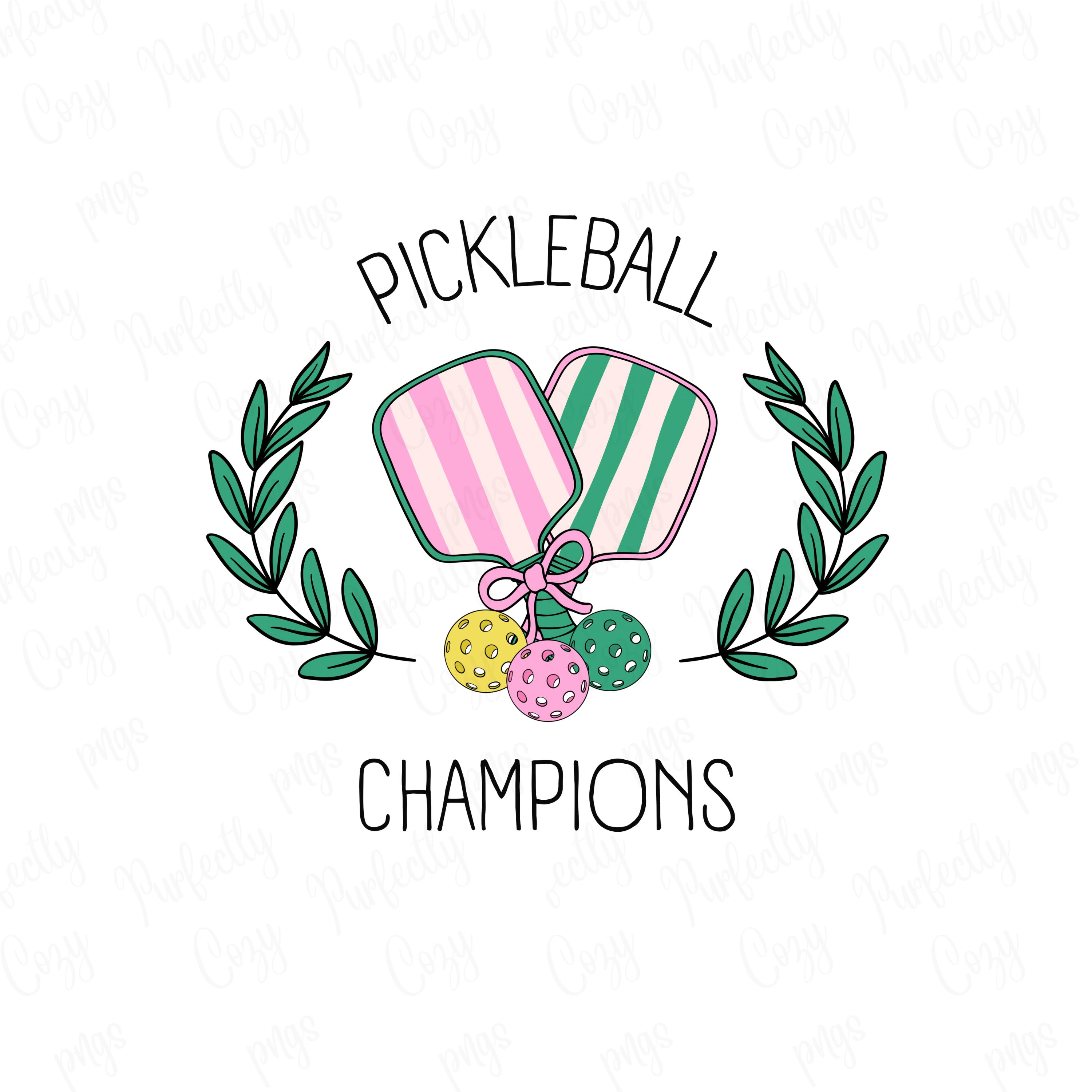 Pickleball Png, Pickleball Champions, Champions Png, Pickleball ...