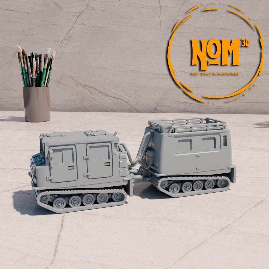 Bandvagn 206 - BV 206 - 3D Printed High-quality Miniature Military ...