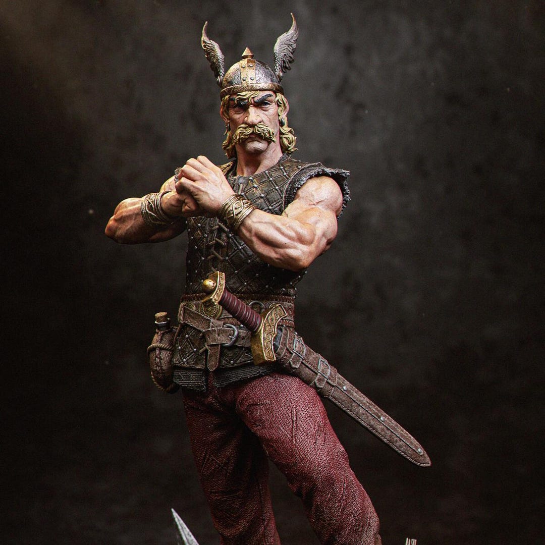 Hyper-Realistic Asterix the Gaul - 3D printed resin figure kit for ...