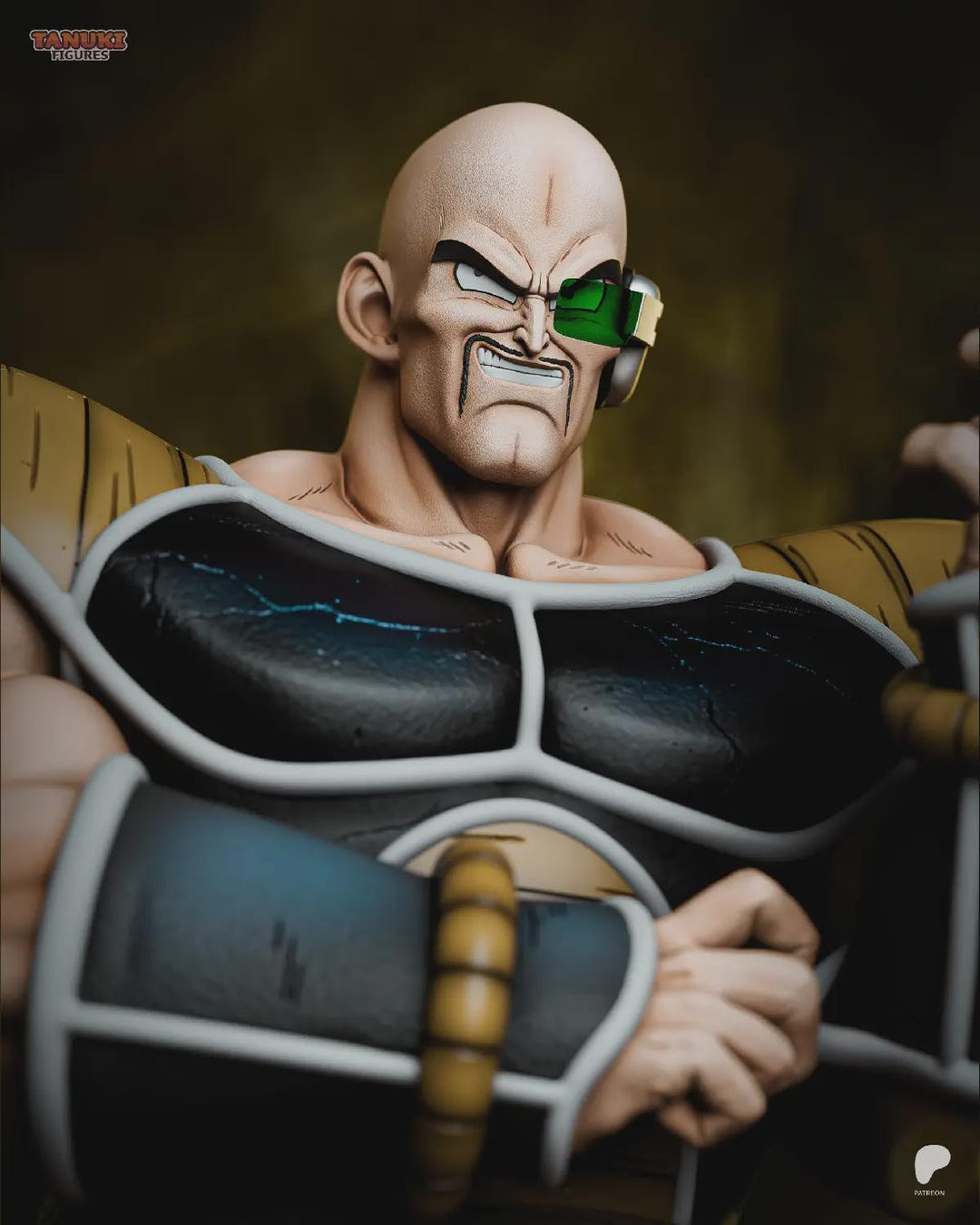 Nappa - Saiyan Dragon Ball - 3D Printed Resin Figure Kit for Assembly ...