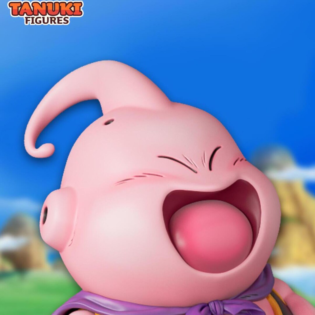 Majin Buu Chibi From Dragon Ball - 20cm - 3D Printed Resin Figure Kit ...