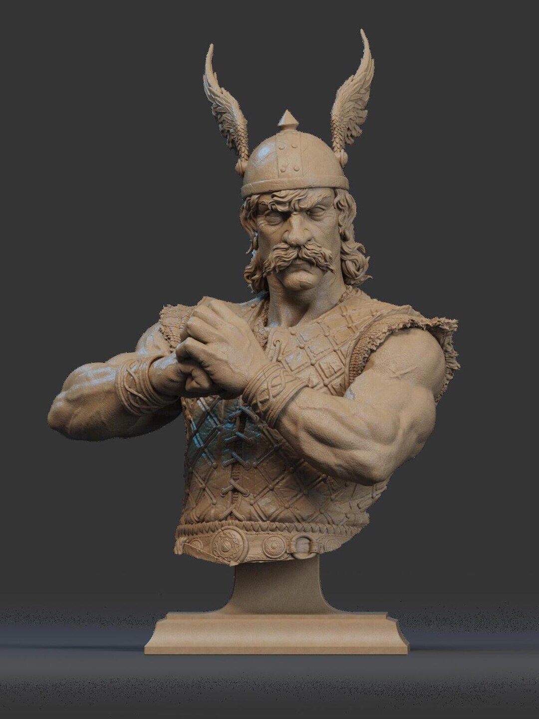 Hyper-realistic Asterix Bust 3D Resin Printed in 1/6, 1/9 and 1/12 ...