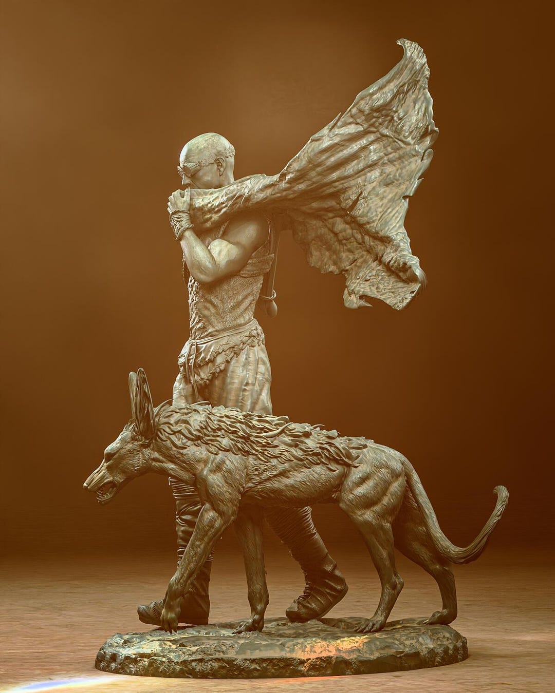 Riddick Figure - Vin Diesel - 3D Printed Resin Figure Kit for Assembly ...