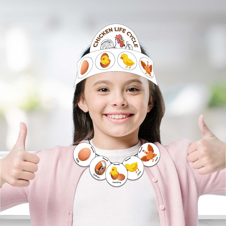 Chicken Life Cycle Activities | Homeschool Printable | Life Cycle of a ...