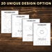 Shapes Coloring Pages | 20 Fun Worksheets | Printable PDF | 8.5x11 ...