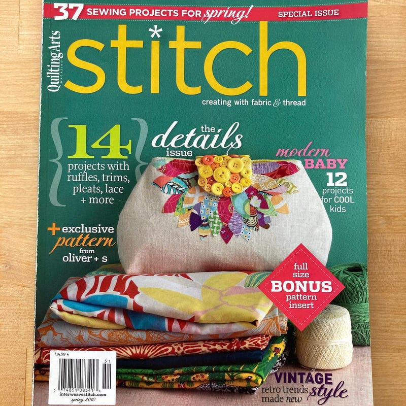 Modern Patchwork Magazine - Etsy